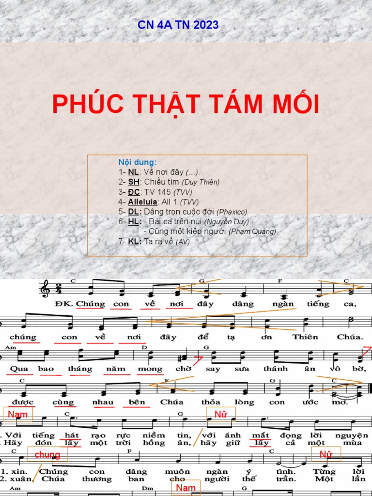 Phúc Thật Tám Mối: CN 4A TN 2023 | PDF