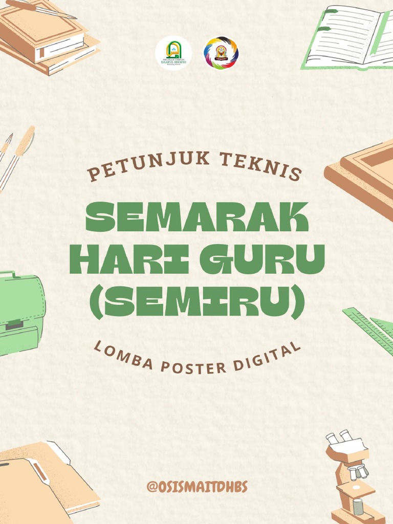 Petunjuk Teknis Lomba Poster Digital | PDF