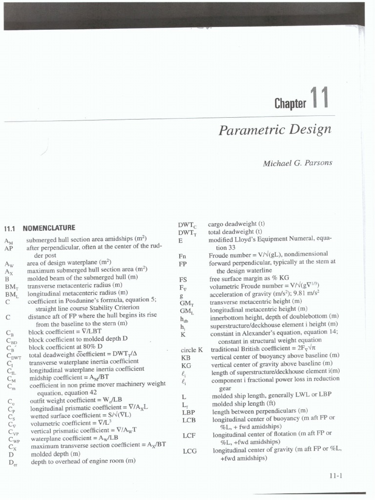 Chapter 11 - Parametric Design | PDF