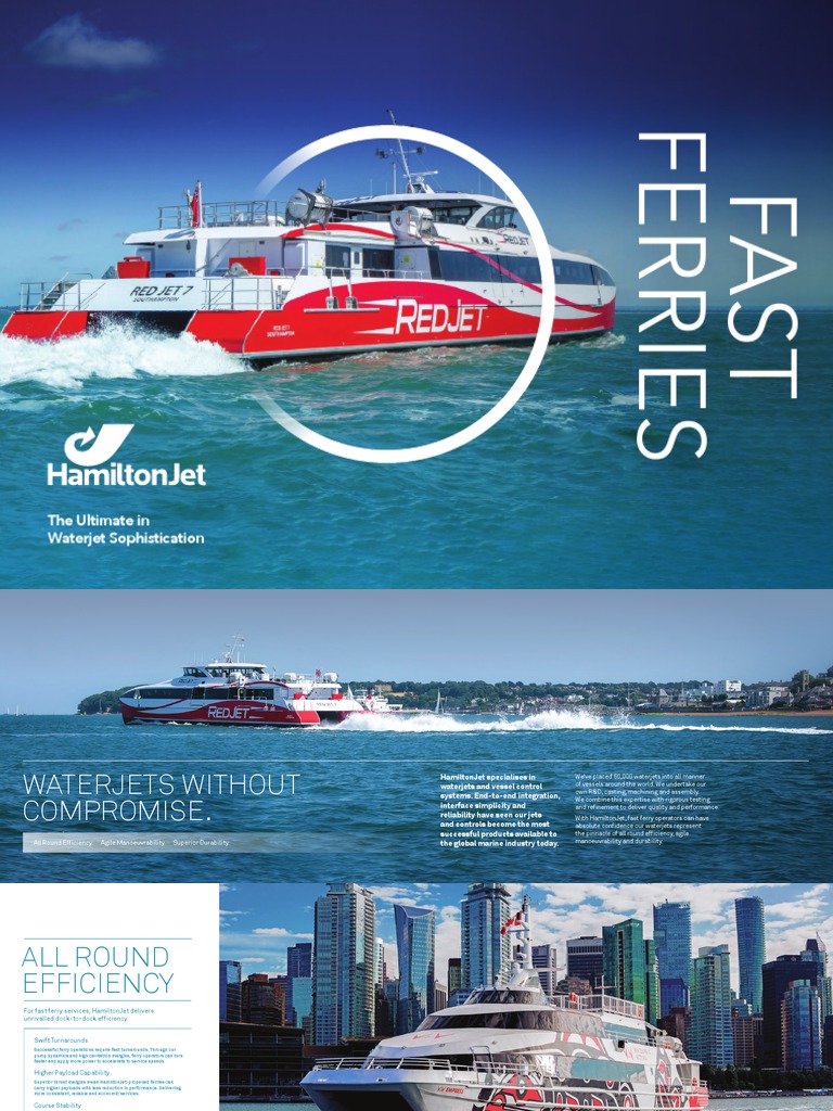 Fast Ferries: Superior Waterjets for Efficiency, Maneuverability and ...