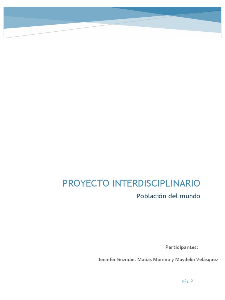 Proyecto Interdisciplinario 10mo | PDF | Oceanía