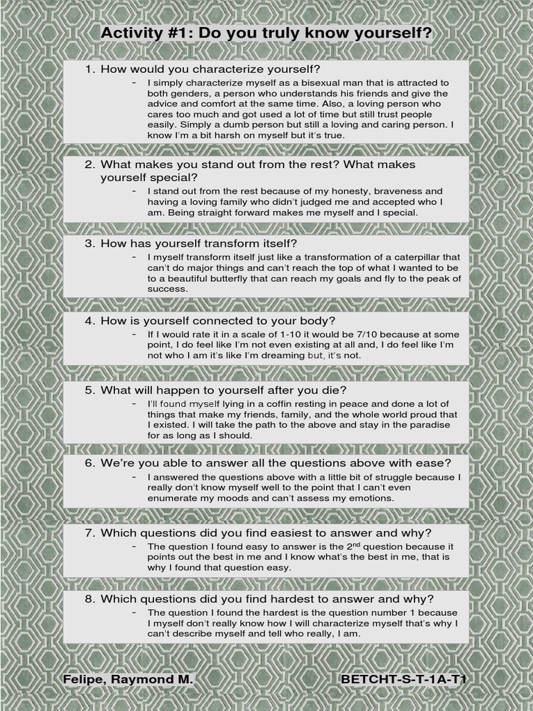 UTS Activity 1 | PDF