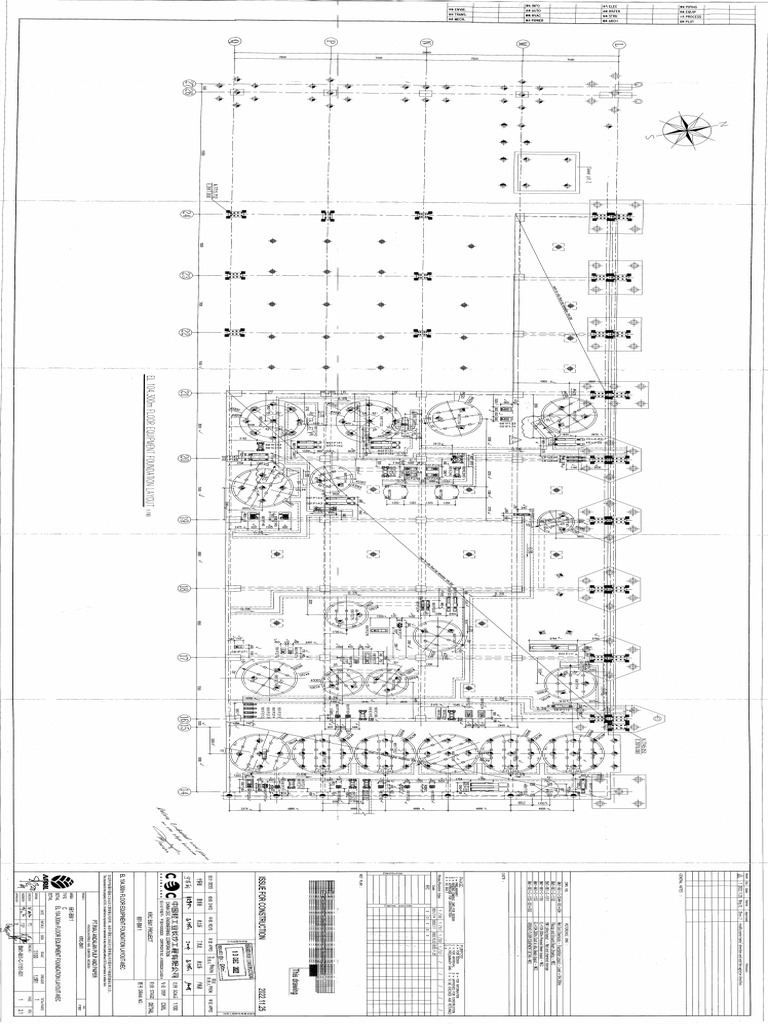 BM1-661-C-1151-001 Rev2.1 EL 104.300m FLOOR LAYOUT-WEC | PDF
