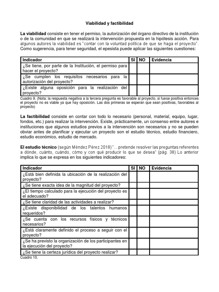 6.5. Viabilidad y Factibilidad | PDF | Presupuesto | Economias