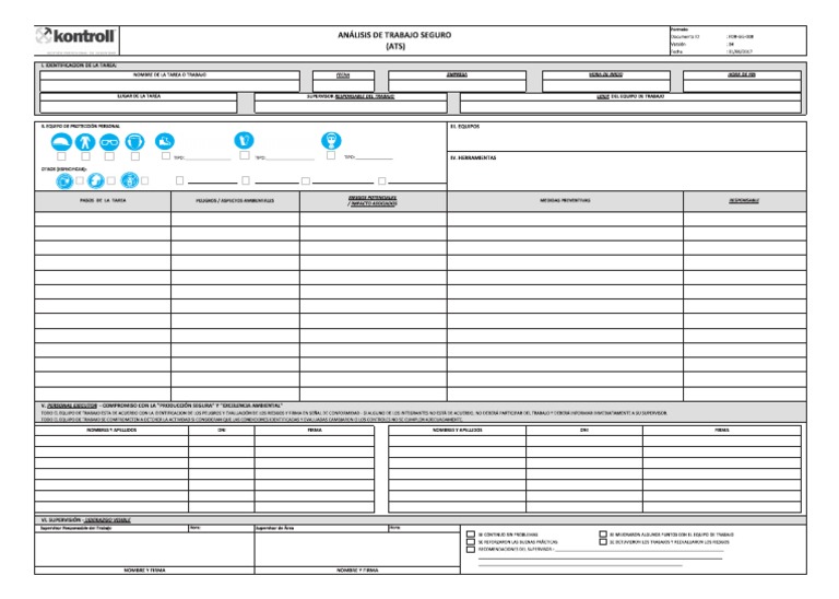 Formato Ats 2021 (1) - Kontroll Staff | PDF