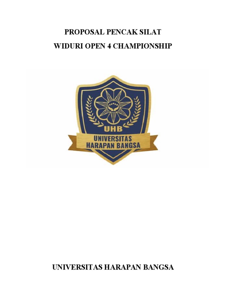 Proposal Widuri Open 4 | PDF