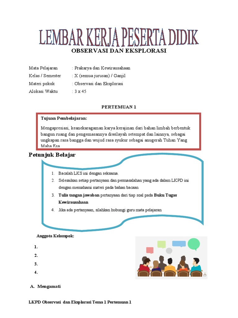 LKPD Part 2 | PDF | Karier & Perkembangan | Seni