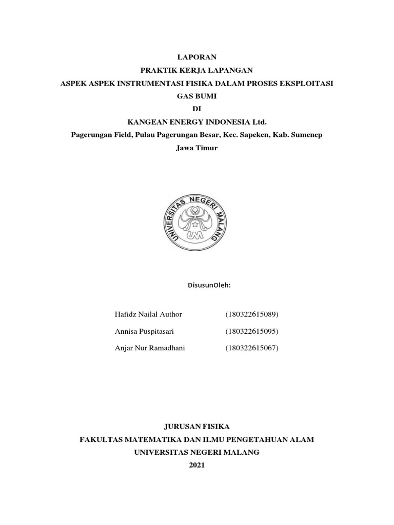 Laporan PKL KEI | PDF