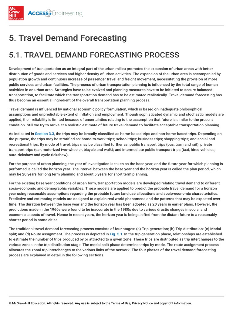 Travel Demand Forecasting | PDF | Linear Regression | Regression Analysis