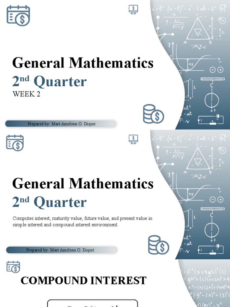 Q2 GM Week 2 | PDF | Interest | Compound Interest