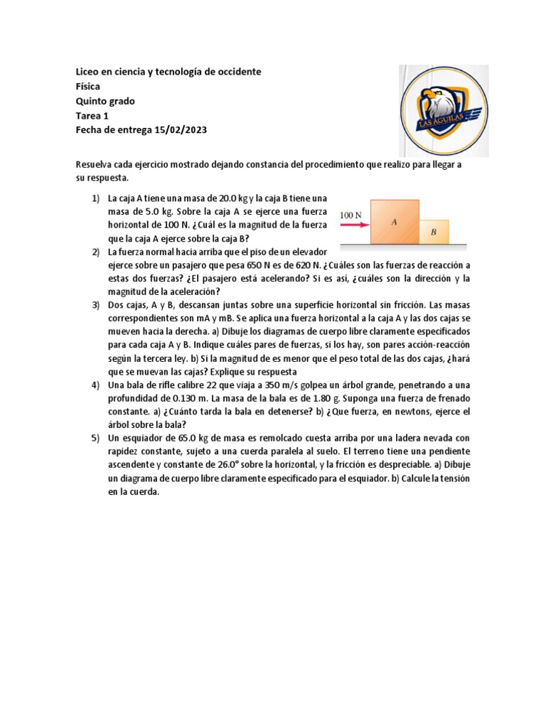 Tarea 1 Quinto | PDF