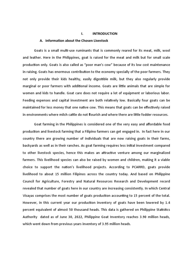 Goat Farming Production Guide | PDF | Goat | Infection