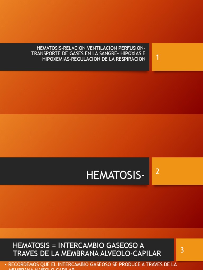 HEMATOSIS | PDF | Sangre | Vena