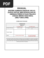 Kriteria Sistem Jaminan Produk Halal (SJPH) | PDF