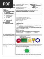 Sample Lesson Plan Grade 6 Polygon | PDF | Teachers | Mathematics