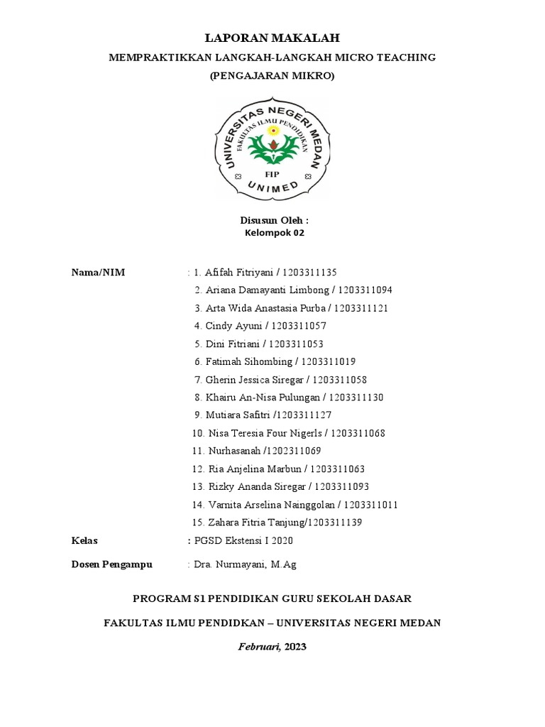 Langkah-Langkah dalam Micro Teaching | PDF | Karier & Perkembangan | Pengembangan Diri
