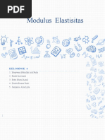 Modulus Elastisitas | PDF | Metode & Bahan Ajar | Sains & Matematika