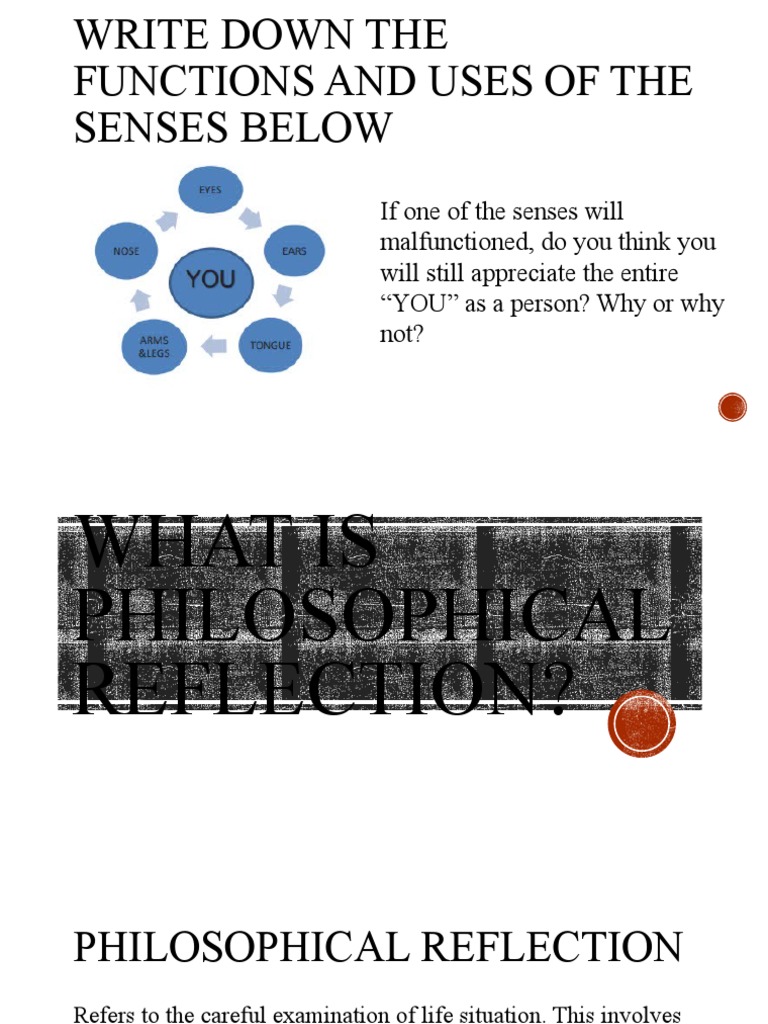 Lesson 3 Philo | PDF | Thought | Experience