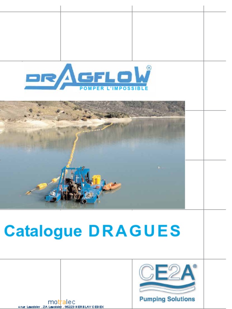 Dragues Dragflow : Performance et Innovation | PDF | Dragage | Pompe