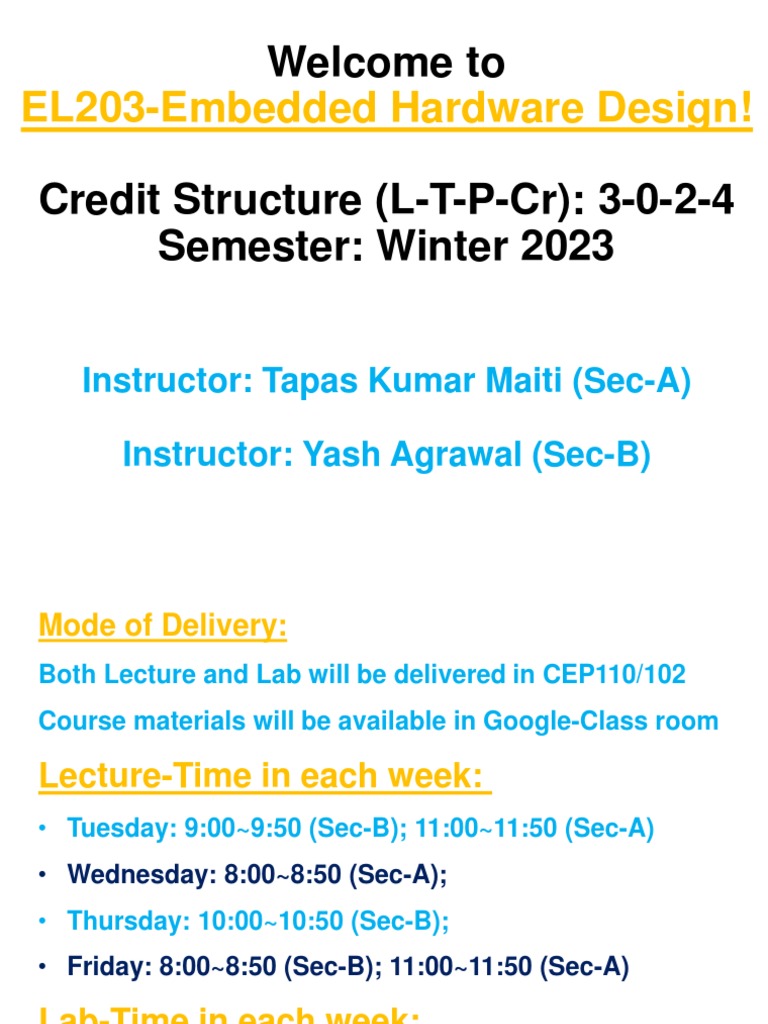 EL203 Lec1 | PDF | I Phone | Graphics Processing Unit