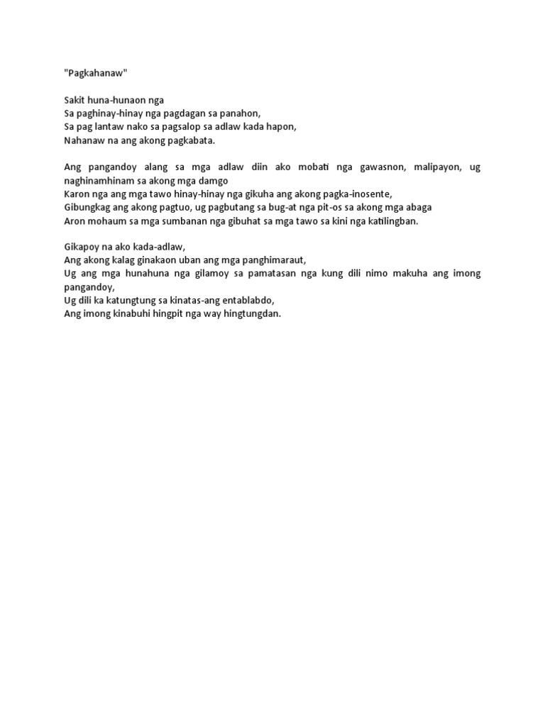 Zandra Pia Lariosa - Balak and Poems Manuscript | PDF