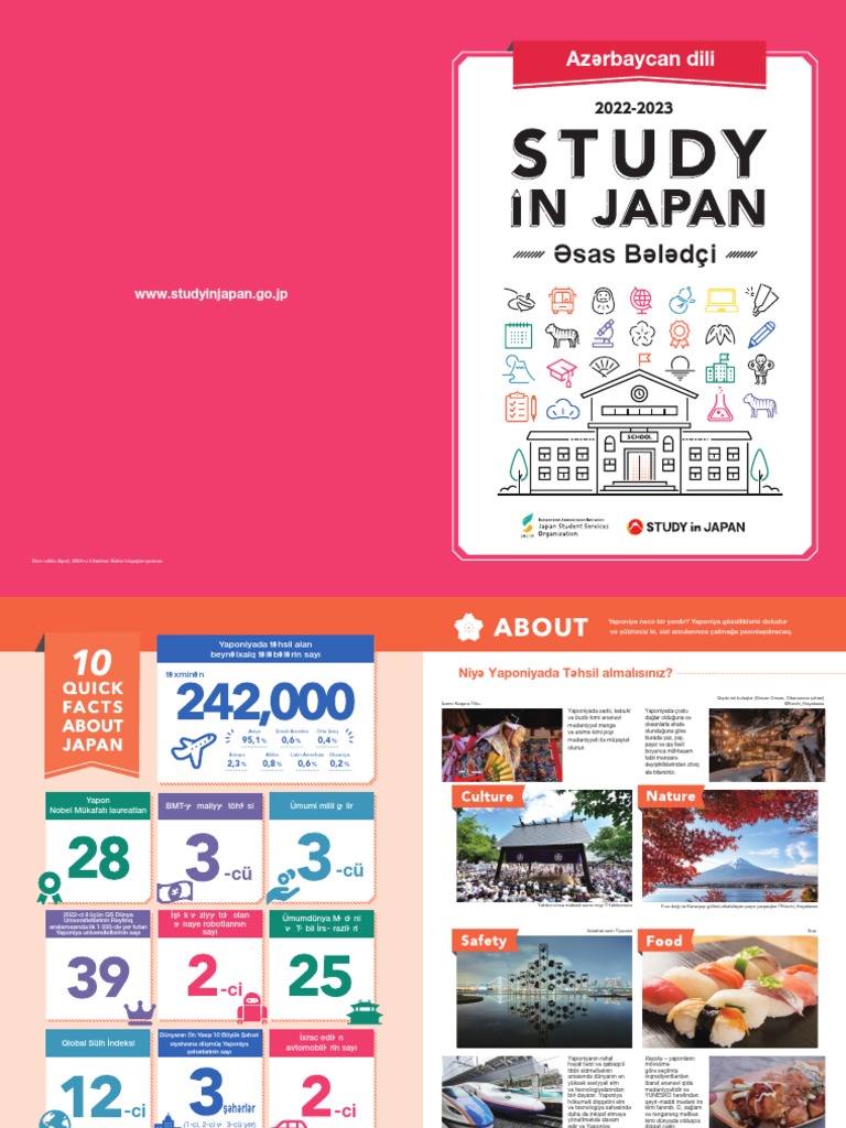 Study in Japan Guide Brief | PDF