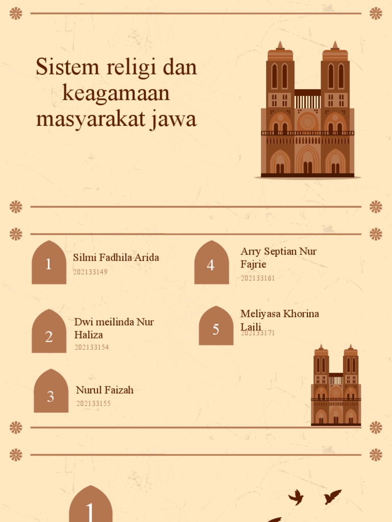 Kel 5 Sistem Religi Dan Keagamaan Masyarakat Jawa-1 | PDF