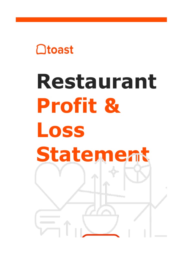 Toast Profit Loss Statement Template 2022 | PDF | Cost Of Goods Sold ...