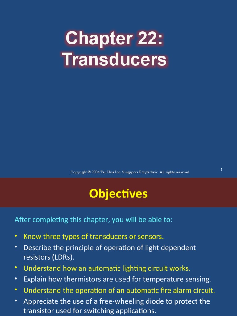 ET1006 - Chapter 22 | PDF | Relay | Electrical Resistance And Conductance