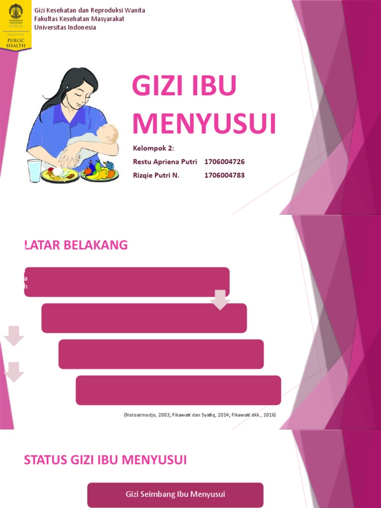 Gizi Ibu Menyusui | PDF