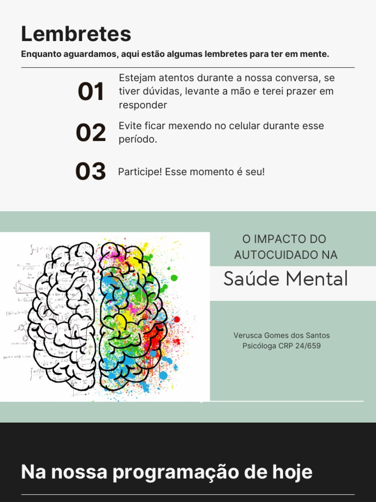 Autocuidado José Ari | PDF | Autoestima | Psicologia