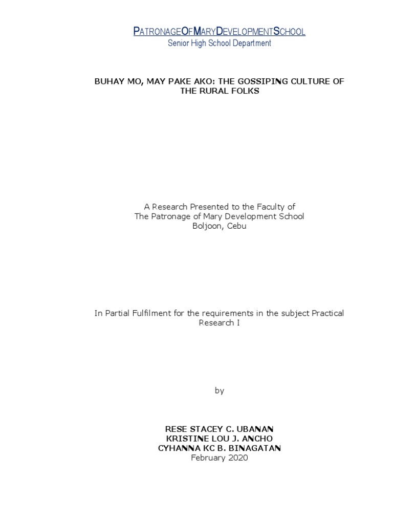 1-Quali Sample Prelim | PDF | Methodology | Science