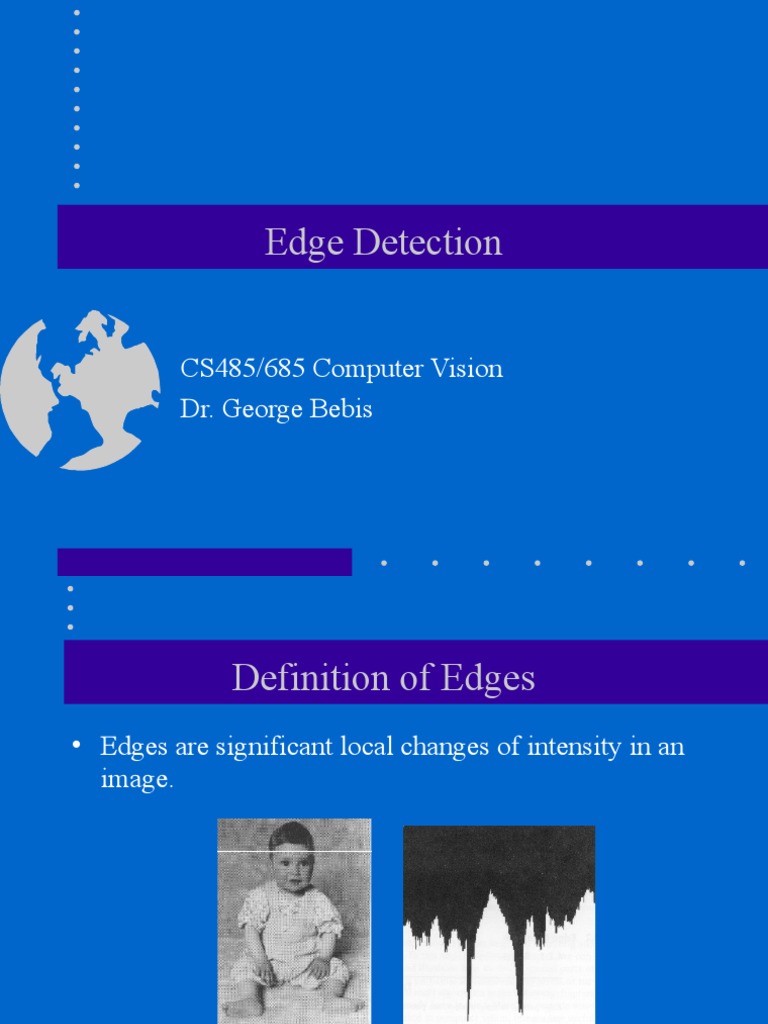 Edge Detection Pdf Mathematical Analysis Applied Mathematics