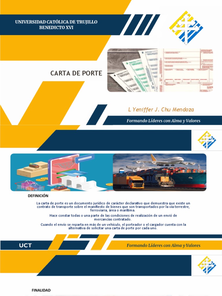 Carta de Porte | PDF | Transporte | Guía de carga
