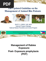 Rabies PEP Guide DOH Philippines | PDF