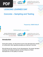 Concrete Density and Yield Testing IS 1199 | PDF | Density | Concrete