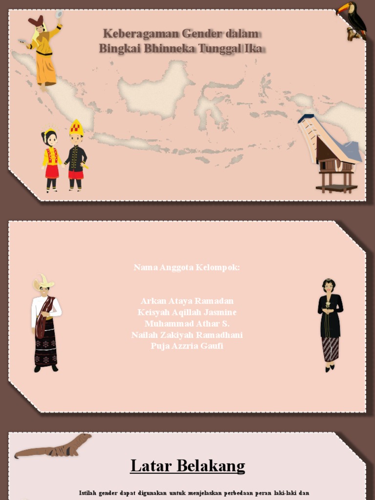Keberagaman Gender Dalam Bingkai Bhinneka Tunggal Ika | PDF Keberagaman Gender Dalam Bingkai Bhinneka Tunggal Ika | PDF