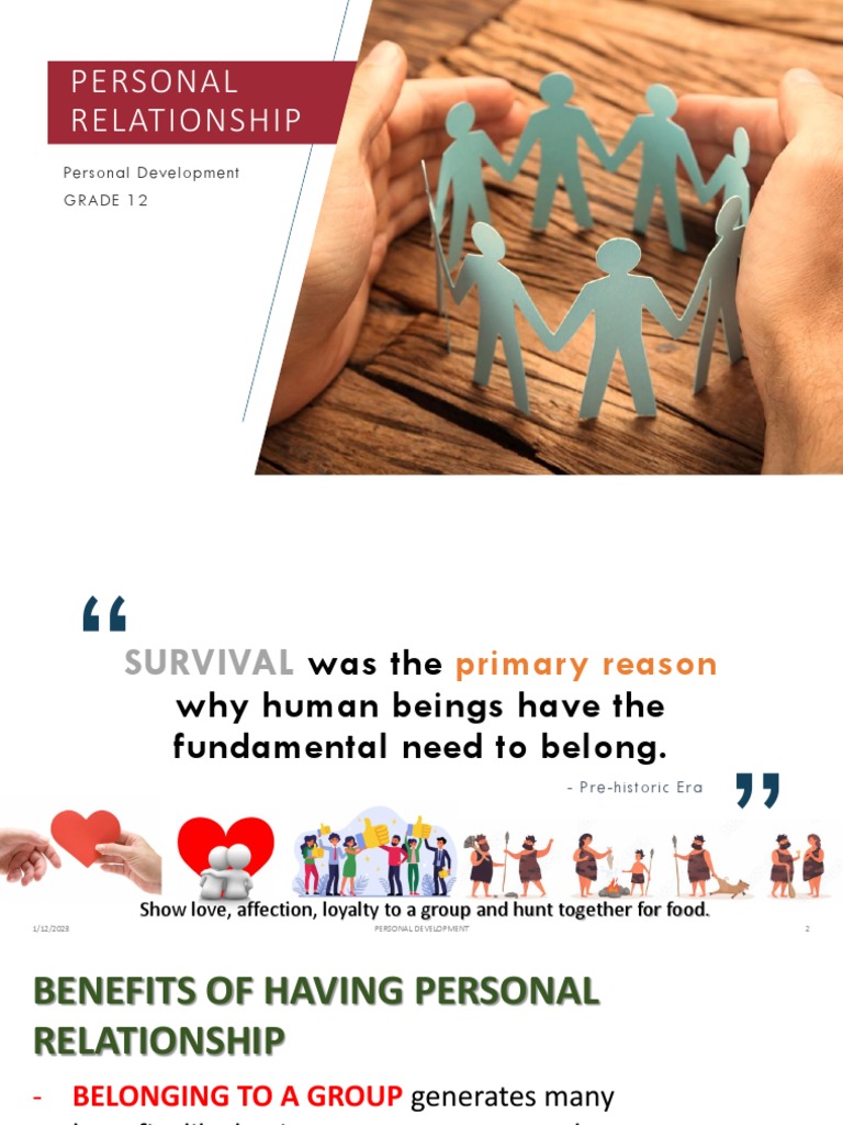 Personal Relationship Pdf Love Attachment Theory