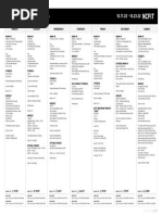 Insanity Max 30 Workout Calendar | PDF | Sports