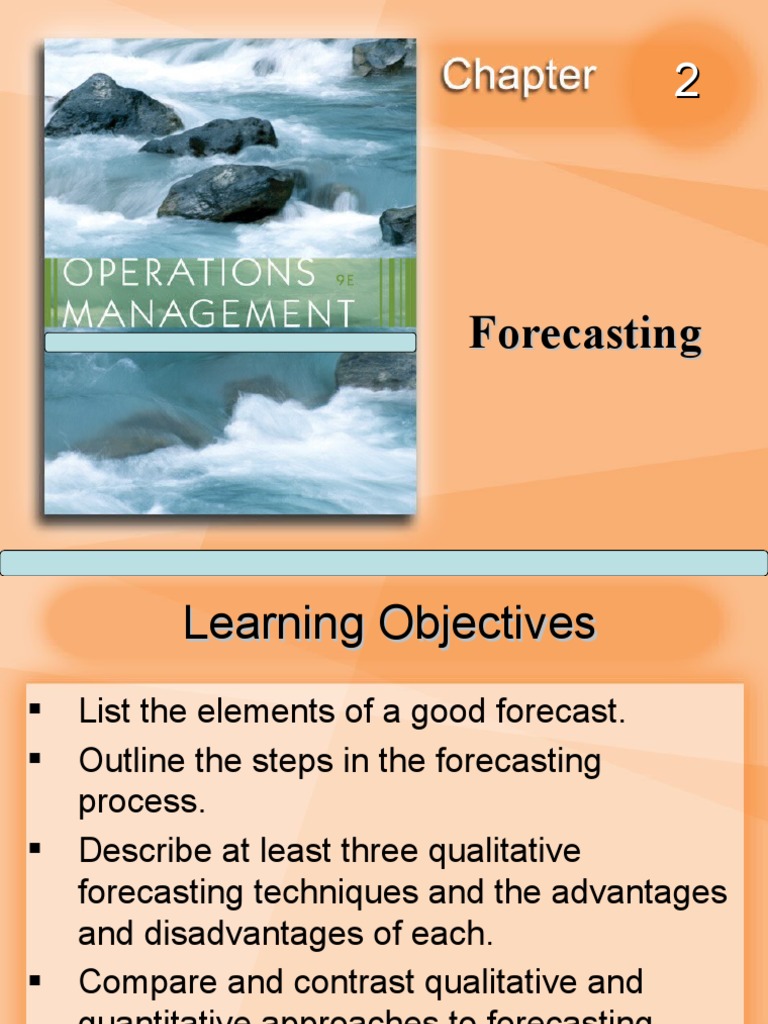 CHAPTER - 2 Forecasting | PDF | Forecasting | Regression Analysis