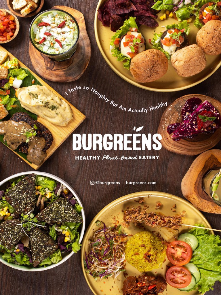Burgreens Menu 2021 | PDF
