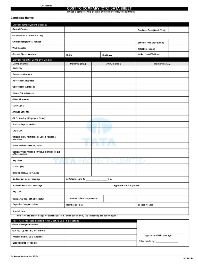 CTC Datasheet | PDF | Economies | Business