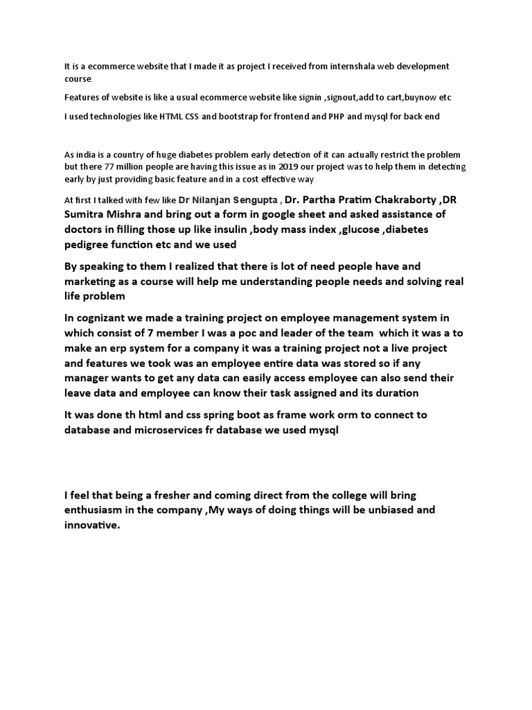 It Is A Ecommerce Website That I Made It As Project I Received From Internshala Web Development ...