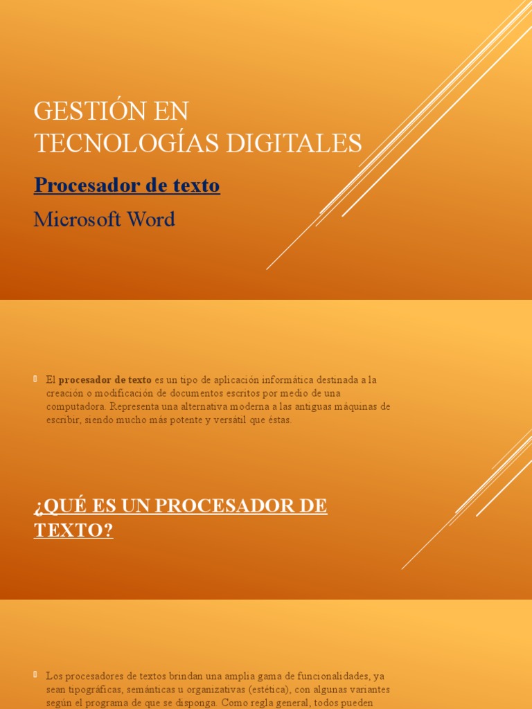 Procesador de Textos | PDF | Procesador de textos | Informática
