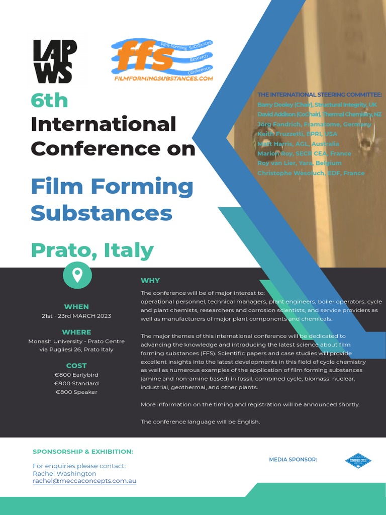 FFS PROGRAM 2023 Final For Distribution | PDF | Pressurized Water ...