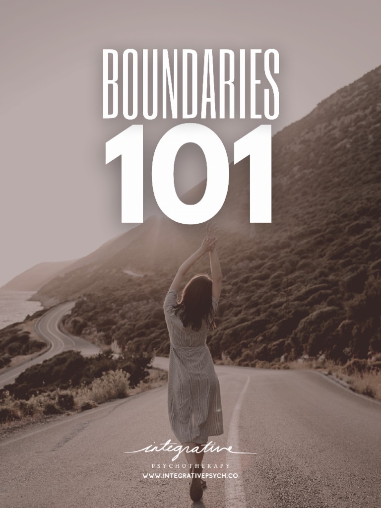 Boundaries 101 Pdf Feeling Self Esteem