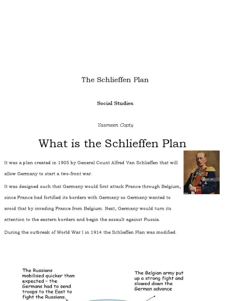 Schlieffen Plan | PDF