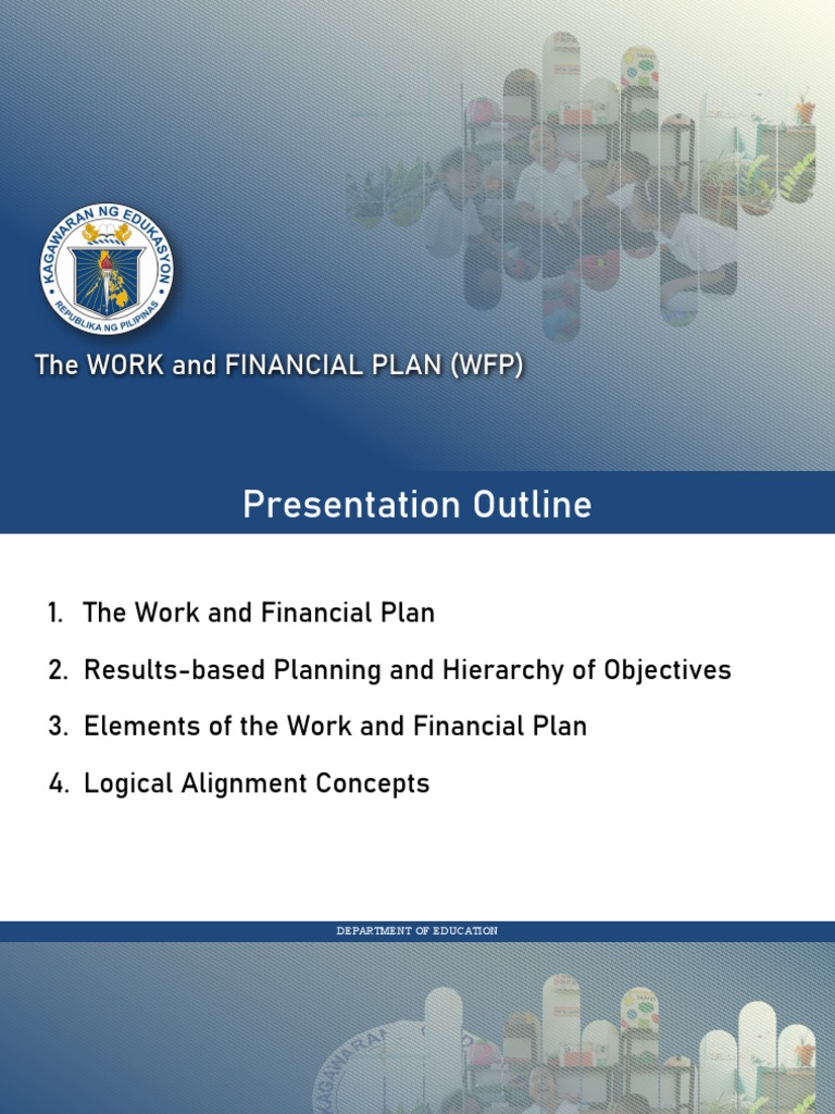 Work and Financial Plan Overview | PDF