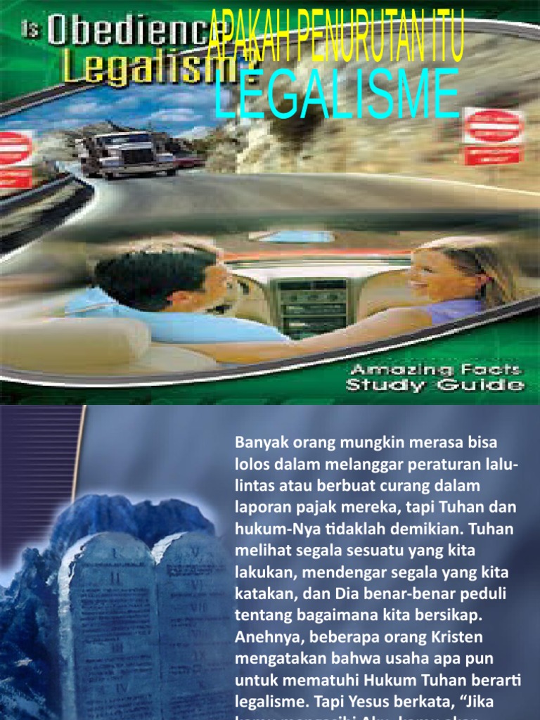 14 Apakah Penurutan Itu Legalisme | PDF