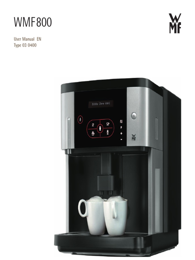 User Manual EN Type 03 0400 | PDF | Drink | Coffee